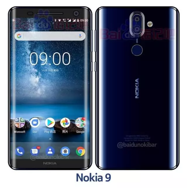 Disenyo ng Nokia 9?