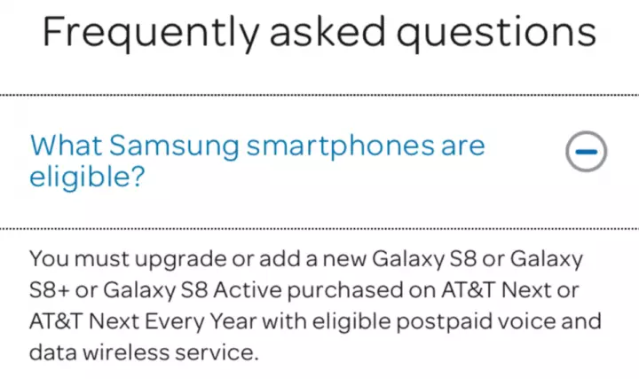 Galaxy S8 Gaoioiga na faʻaalia i luga o le upega tafaʻilagi a le tagata faʻatau aʻo leʻi folasia 10534_2