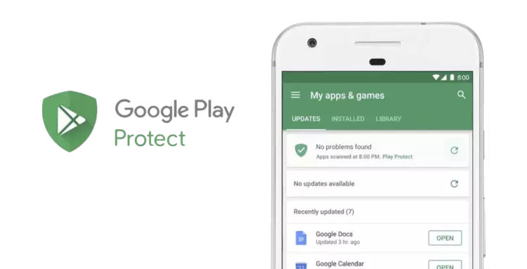 Nedávno zastoupená službou Google Play Protect - co je to 11087_1