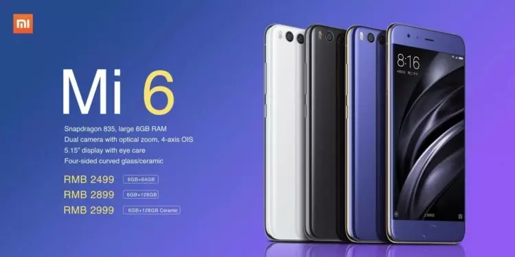 Xiaomi mi 6 ഇരട്ട ക്യാമറയും സ്നാപ്ഡ്രാഗൺ 835 പ്രോസസറും 11314_4