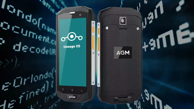 I-AGM A8: I-smartphone engavunyelwe, isaphulelo sama-dollar angama-20 nesixhumanisi se-firmware 11357_1