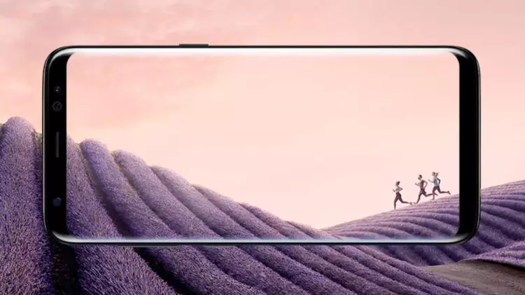 Bontša sehlopha sa Galaxy S8.