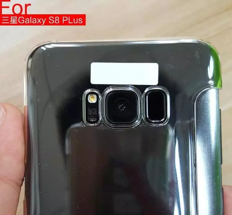 Samsung Galaxy S8 sur la photo 