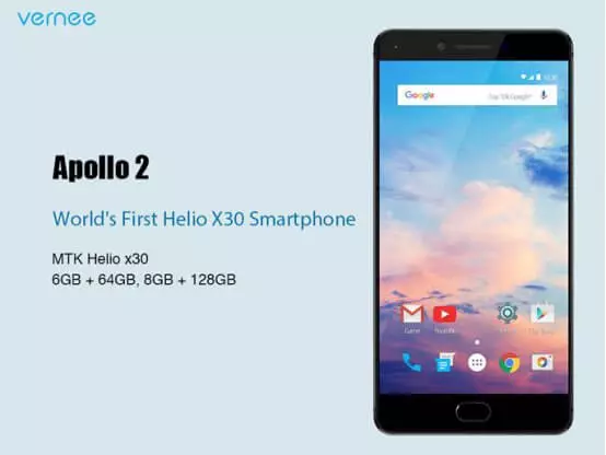 Vernee Apollo 2 dengan 8 Gigabyte RAM dan 10-Core Helio X30 dapat diserahkan ke MWC 2017