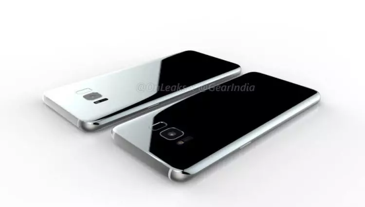 Renders Samsung Galaxy S8 ma Galaxy S8 Plus i luga o vitio 11904_4