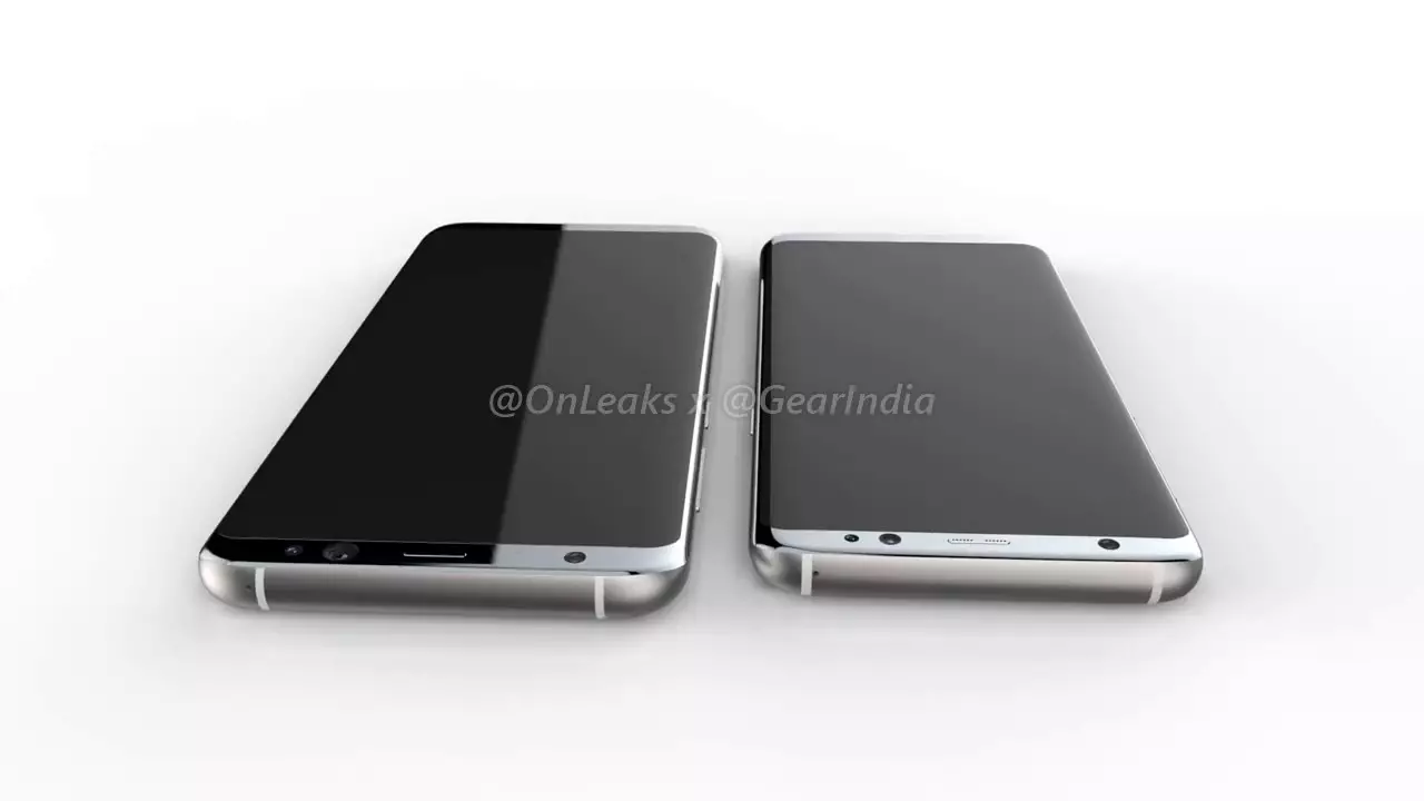Renders Samsung Galaxy S8 ma Galaxy S8 Plus i luga o vitio 11904_5