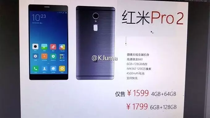 Xiaomi Redmi پرو 2.