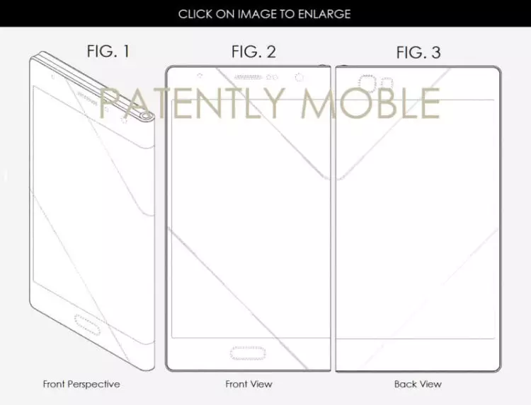 Samsung Paten - peranti dilipat