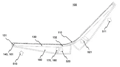 Nokia Patent - Flexible foldable device.