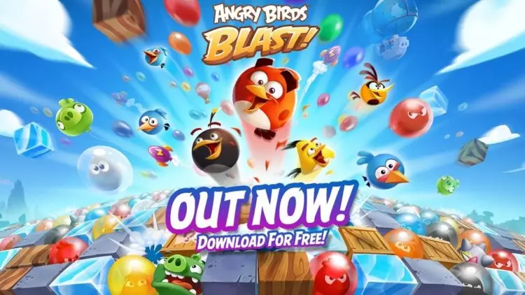 Angry Birds Blast - nākamā populāro sēriju spēle 12251_1