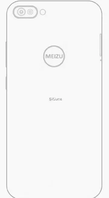 Mungkin foto Meizu X, yang boleh dibentangkan pada 30 November 2016