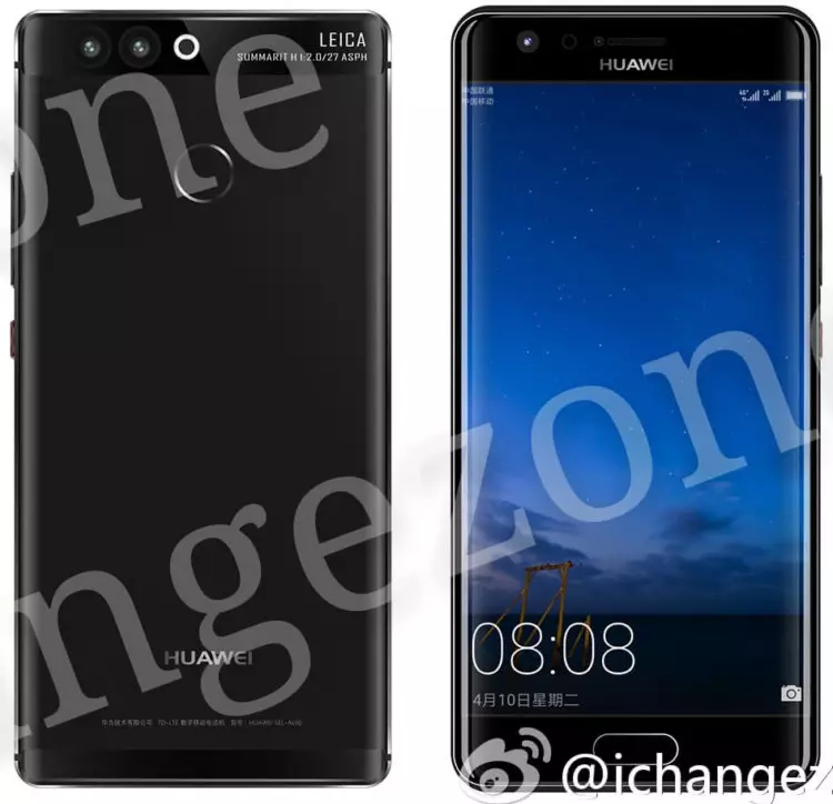 Huawei тағирёфтаи P10-ро бо намоиши канор омода мекунад 12424_2