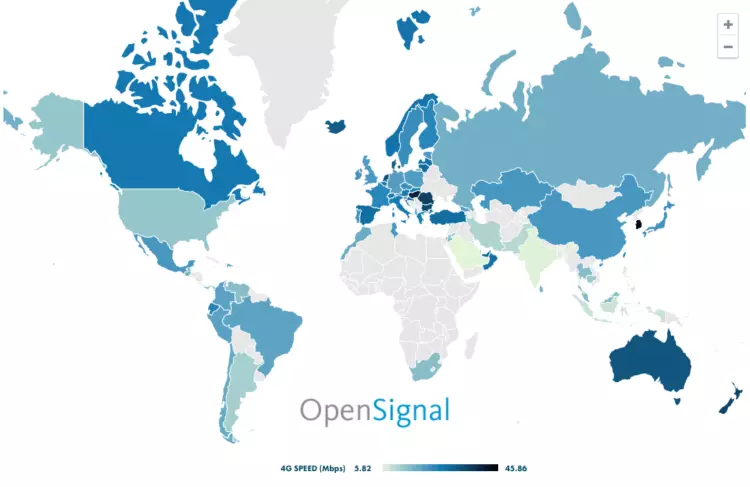 Em qual país é o LTE mais rápido 12578_5