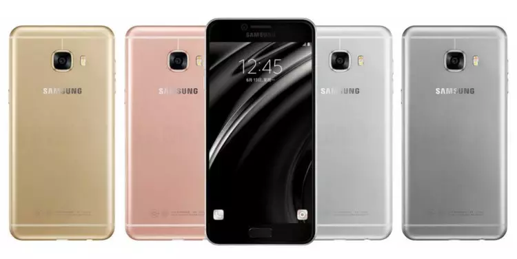 Samsung Galaxy C5 n'Anwụ n'Ihu Of Official Hapụ