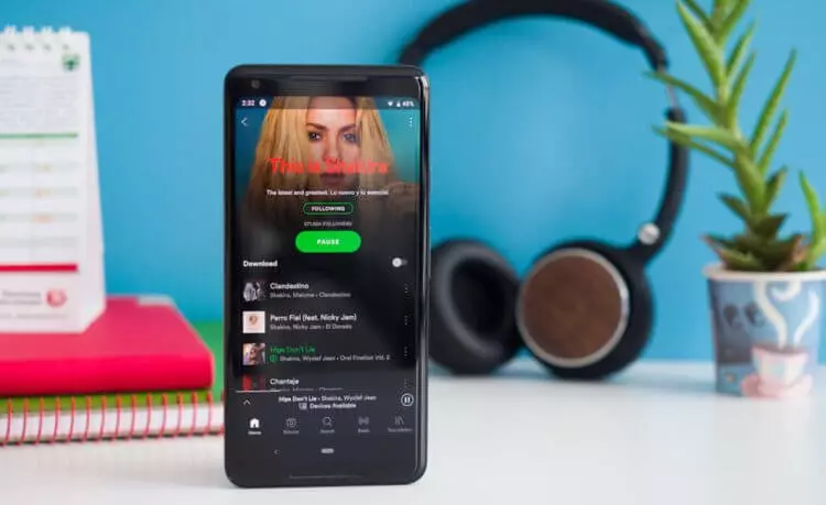 Nola Trazatu Publizitatea Spotify-en Android-en