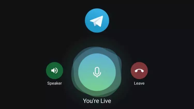 टेलीग्राम में आवाज चैट दिखाई दी। यह क्या है और यह कैसे काम करता है