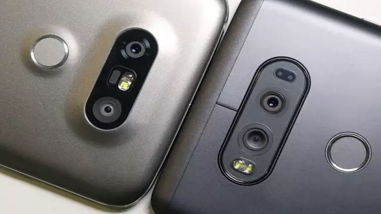 Kameras Lg V20 sareng LG G5