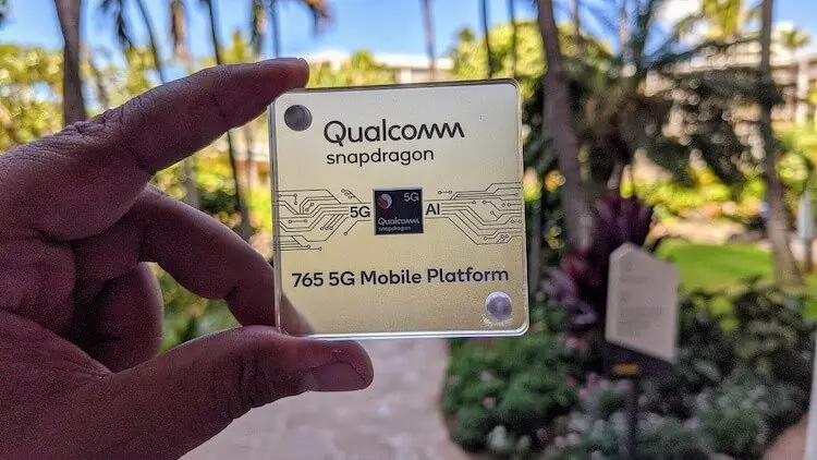 I-snapdragon 755.