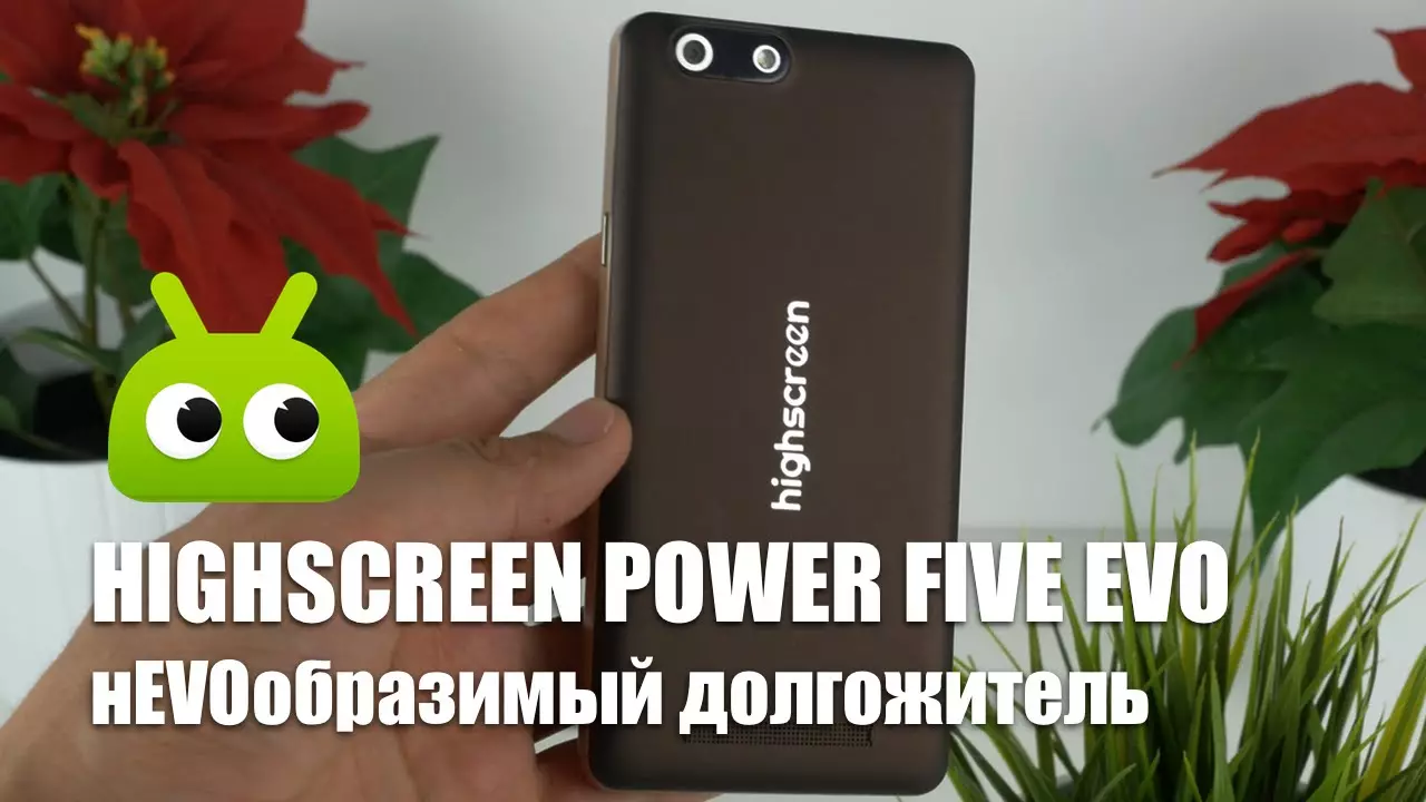 Highscreen Power Cinco EVO: Nemreatable Long-viveu 13371_1