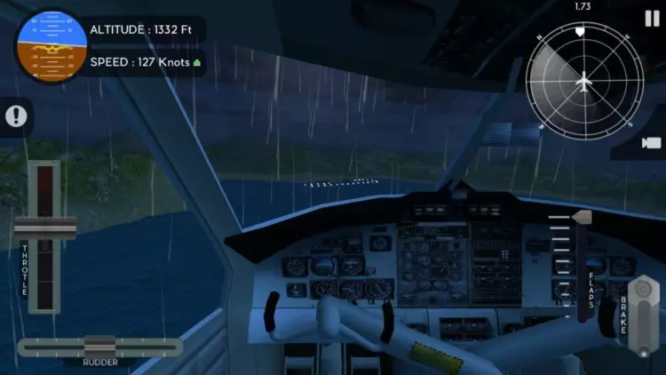 Avion Flight Simulator - нядрэнны і цалкам бясплатны авіясімулятара 13441_5