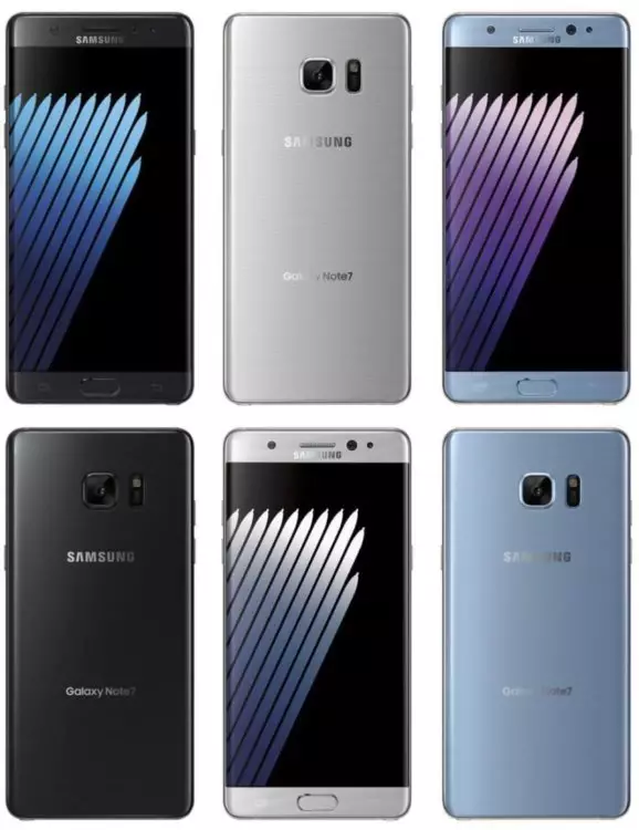 Samsung Galaxy Note 7 na-egosi na netwọkụ 13542_2