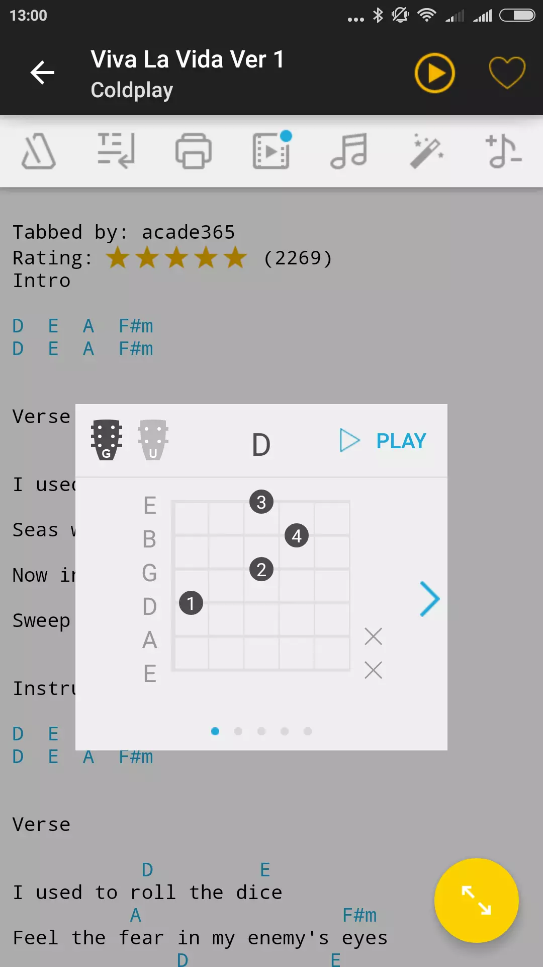 Ultimate Guitar TABS - najbolj pohlepna aplikacija za glasbenike 13853_8