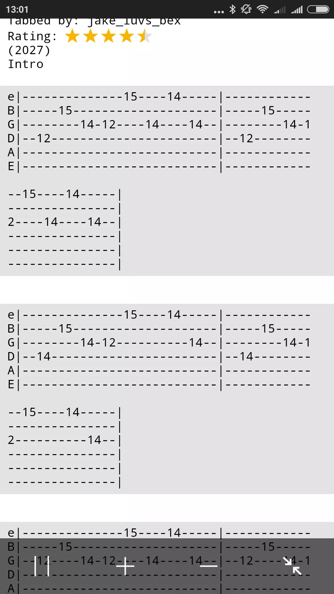 Ultimate Guitar TABS - najbolj pohlepna aplikacija za glasbenike 13853_9