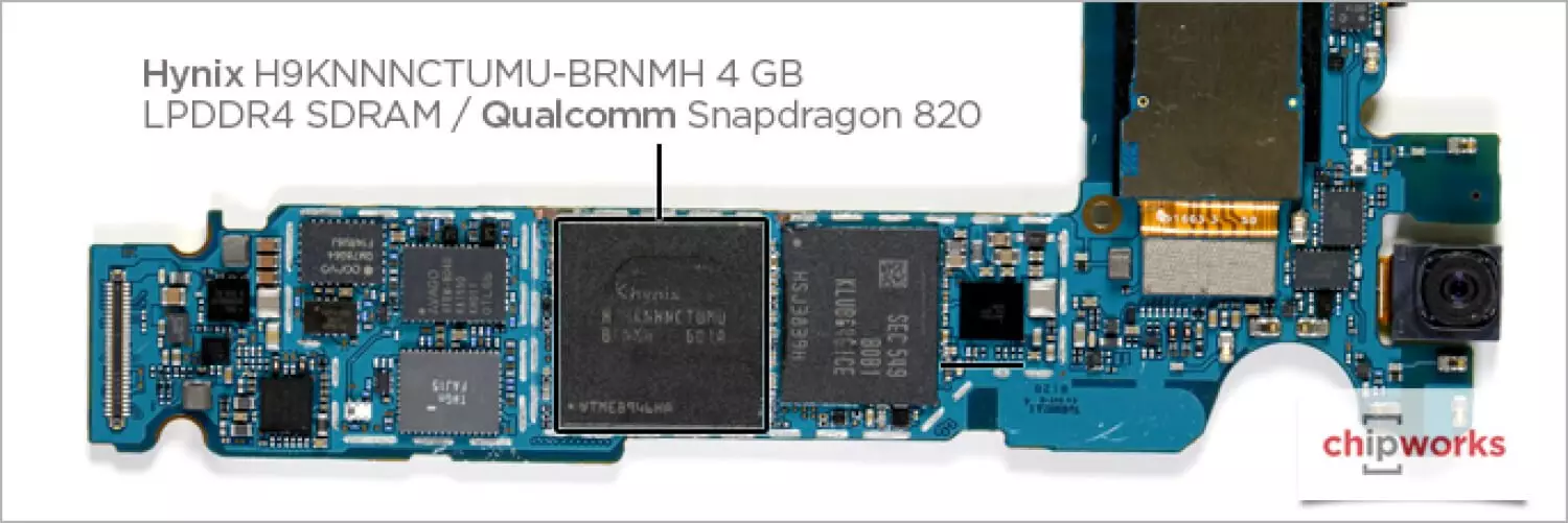 Galaxy S7 Edge sous un microscope Masters de Chipworks 14373_6