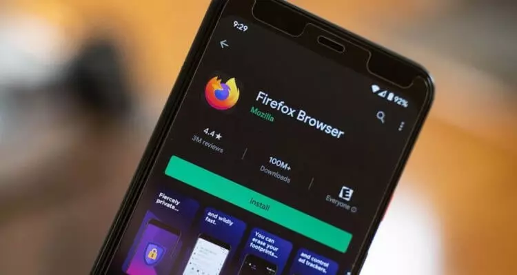 Firwat et néideg ass fir Firefox op der aler Android z'installéieren 1447_1