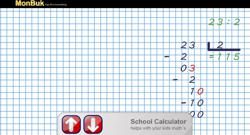 I-Calculator yesikolo yabantwana