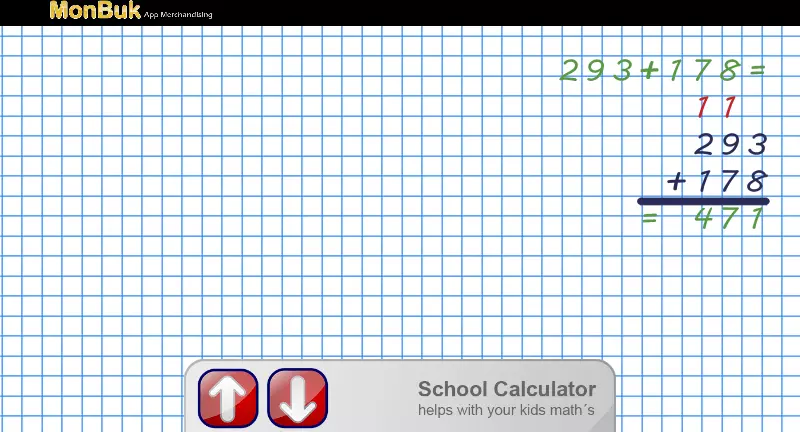Škola kalkulator za djecu