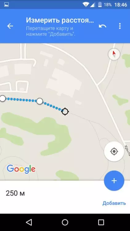 Kako mjeriti put udaljenost s Google kartice 14871_5