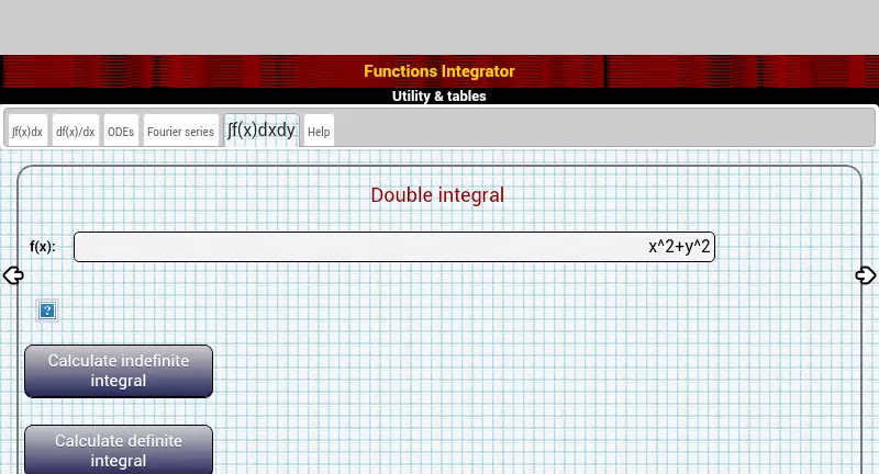 Kalkulator integral.