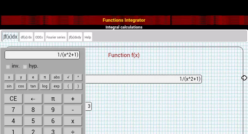 Kalkulator integral.