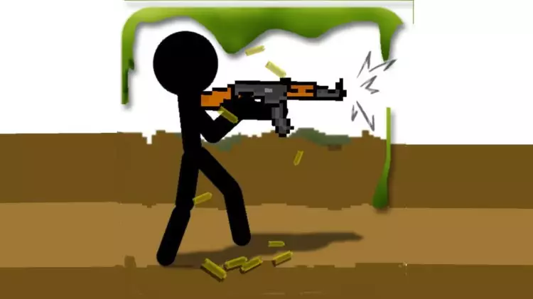 Stickman e arma - o lendário ninja pegou a arma 14997_1