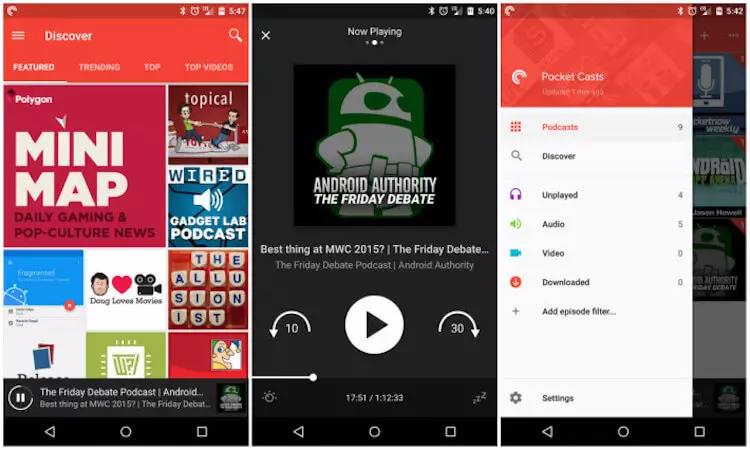 Заявления за слушане на подкасти в устройството Android 15260_3