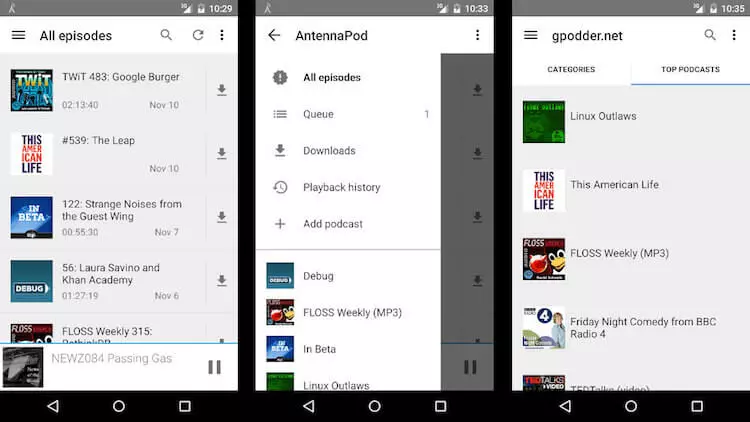 Εφαρμογές για ακρόαση Podcasts στη συσκευή Android 15260_4