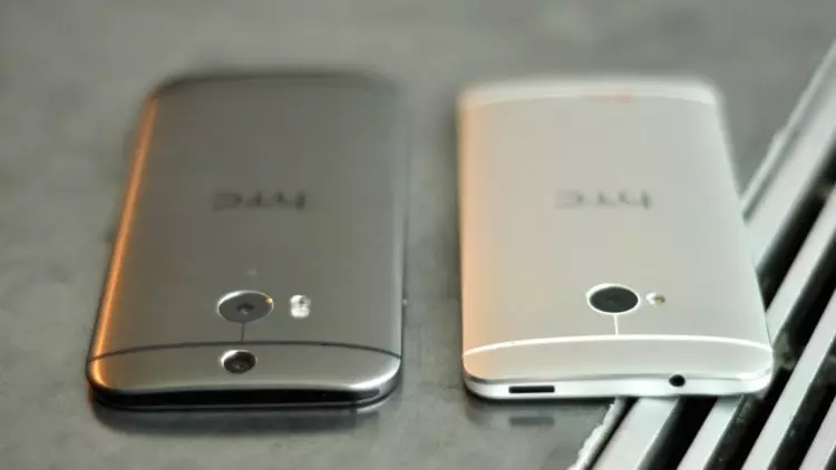 HTC هڪ M7 VS هڪ M8