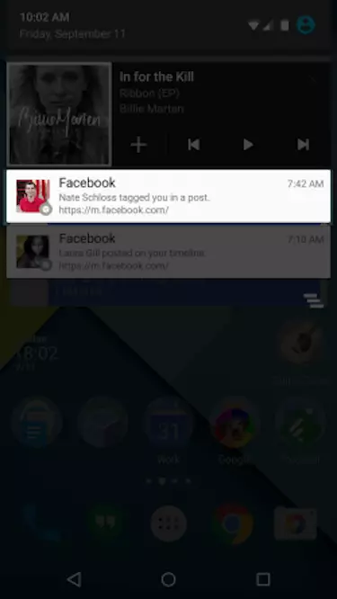 Facebook implementado soporte para notificacións en Chrome 15599_3