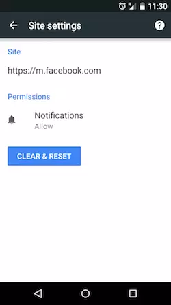 Facebook bisa didhukung dhukungan kanggo kabar ing Chrome 15599_6