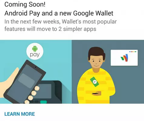 Android Pay Teaser.