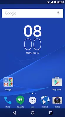 Bag-ong interface alang sa Android gikan sa Sony - unsa siya 16070_2
