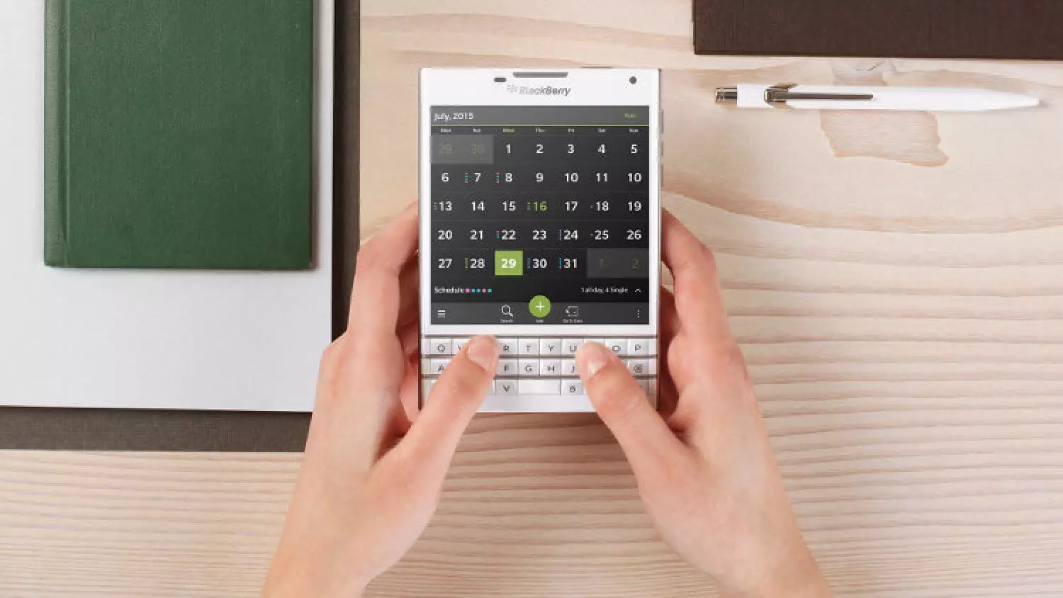 BlackBerry Passport.