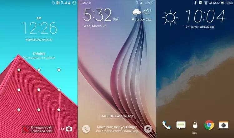 حس 7 در مقابل TouchWiz vs LG UI 4.0 16663_2