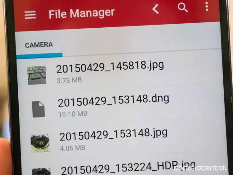 Imaxes en formato RAW e Android: todo o que necesitas saber 16678_3