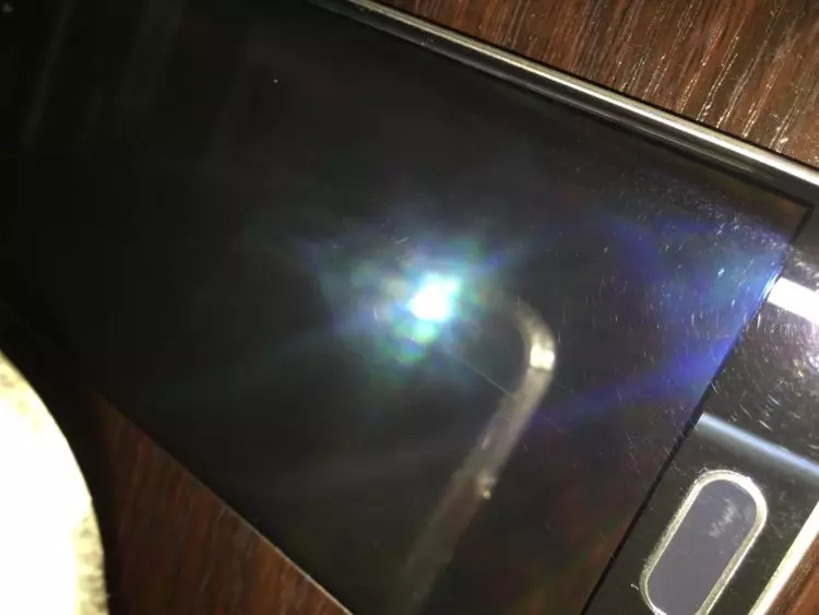 Galaxy S6 Edge Pantalla de Scratch
