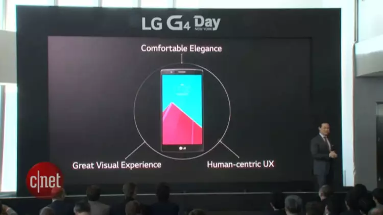 Ngumumake LG G4. Asil saka presentasi 16752_5