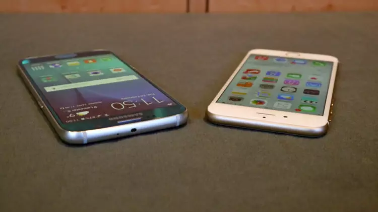 I-Samsung Galaxy S6 VS IPHONE 6