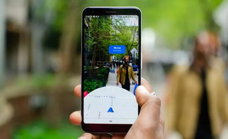 Google presentó un nuevo modo AR para calles en Google Maps