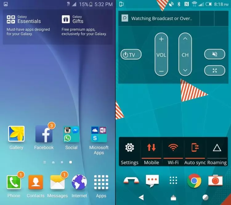 TouchWiz-UI-Left-VS-HTC verstand-7-UI-Right (3)